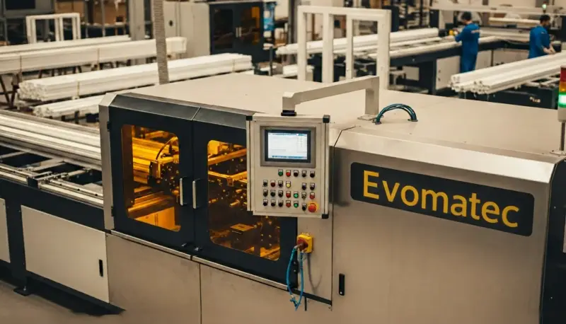 Máquina de PVC Turquía - Evomatec – Comprar Maquinaria para Ventanas de ...